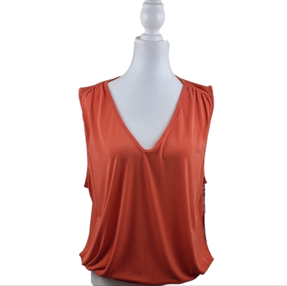 crosby. | Tops | Crosby Tank Top Color Coral With Elastic Bottom Size ...